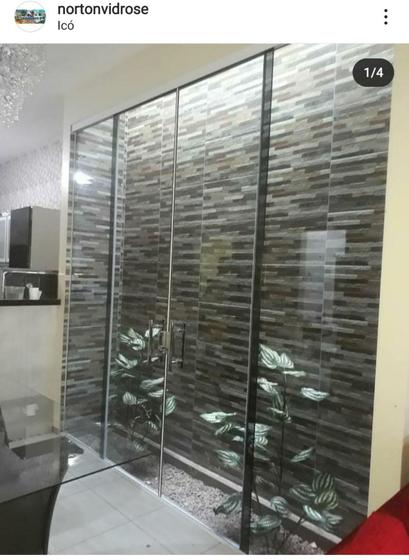 Fachada de vidro fumê - NORTON ALUMÍNIO E VIDROS - Luminária de Parede ...