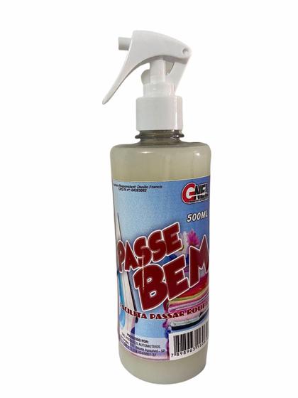 Facilitador De Passar Roupa Líquido- Passe Bem 500Ml -Gnel - Gnel ...