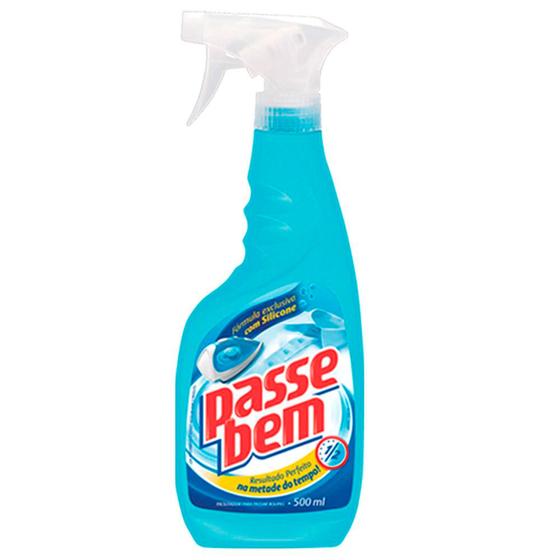 Facilitador de Passar Roupas PASSE BEM Pulverizador 500ml - Água de ...