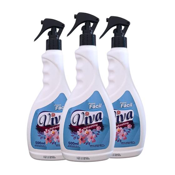 Facilitador de Passar Roupas Passe Fácil VIva Clean 500 ml Caixa com 12 ...