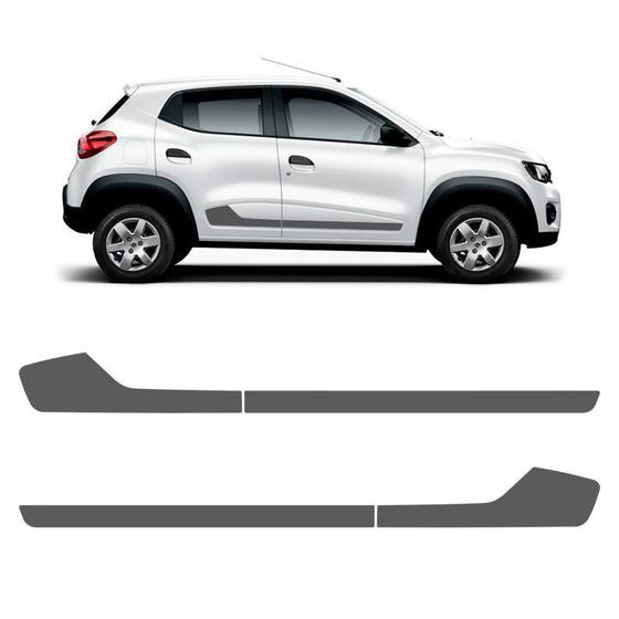 Faixa Kwid 2018/2020 Adesivo Lateral Modelo Original Renault ...