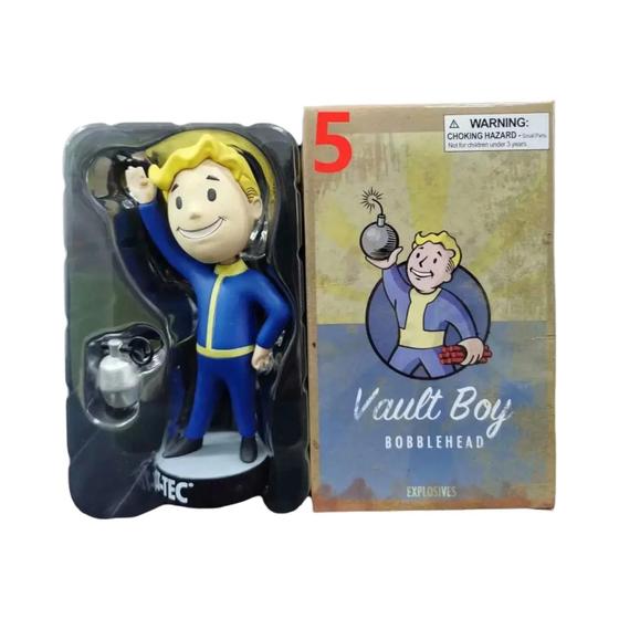 Fallout 4 Vault Boy Shaking Action Figure Anime Modelo Estátua Sala ...