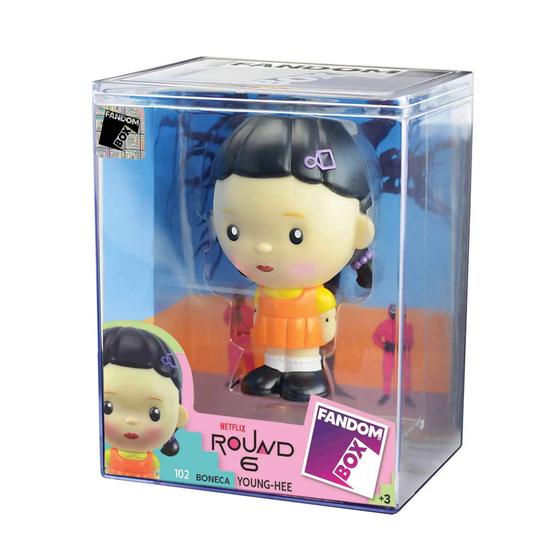 Fandom Box Boneca Young Hee - Round 6 - Boneco Colecionável 16cm Vinil ...