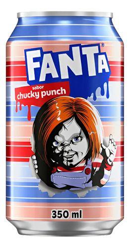 Fanta Mistério Chucky Punch 350ml Lata - Novidade 2025 - No Magalu ...