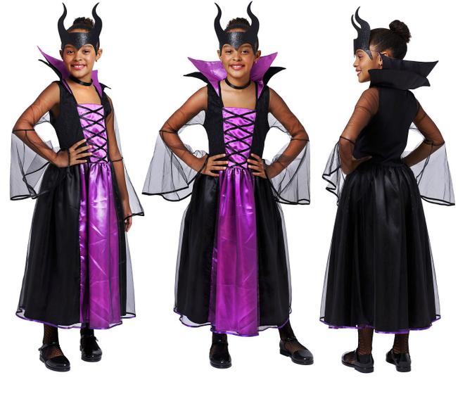 Fantasia Bruxinha Halloween Fada Negra Infantil - Mundo das Fantasias ...