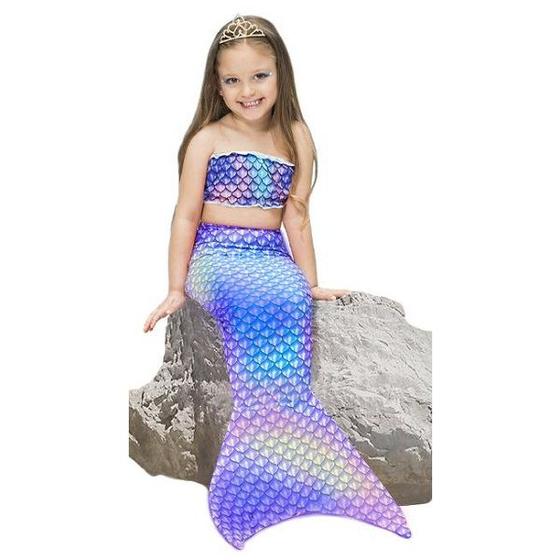 Fantasia de Sereia Infantil com Cauda e TOP - Fantasias - Fantasias ...