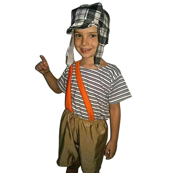 Fantasia do Chaves Infantil para Menino Veste 1-8 anos - Sarokinha ...