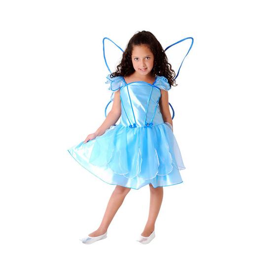 Fantasia Fada Dos Sonhos Azul Infantil - Era uma vez - Fantasias para ...