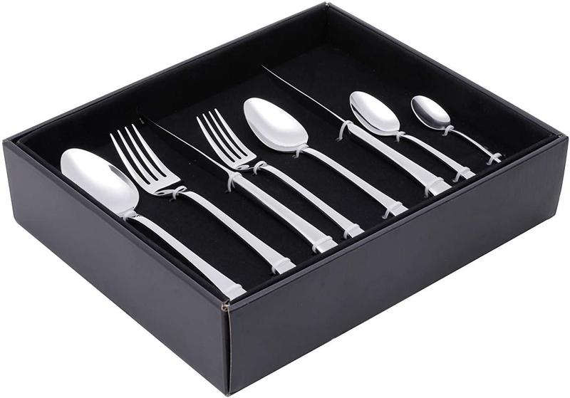 Faqueiro 48 Peças Aço Inox Berna Com Gift Box - Wolff - Faqueiros ...