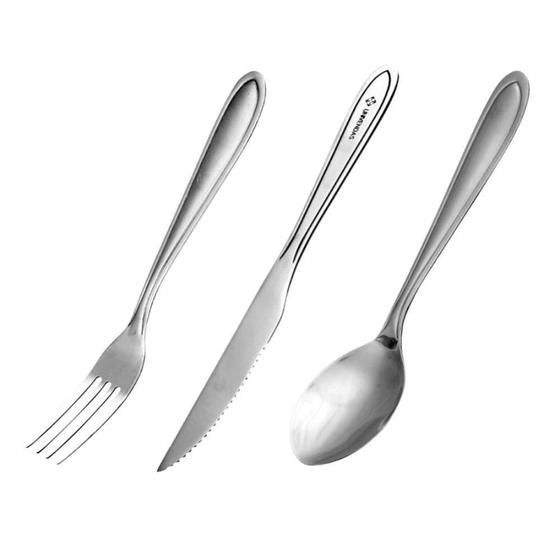 Faqueiro Quality em Aço Inox com Facas para Churrasco 36 Peças ...