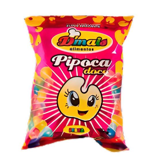 Fardo Pipoca Doce Pacote Com 40 unidades de 20 gramas - Dmais - Pipoca ...