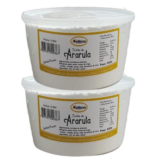 Farinha De Araruta Cellena 500G (2 Potes) - Farinha - Magazine Luiza