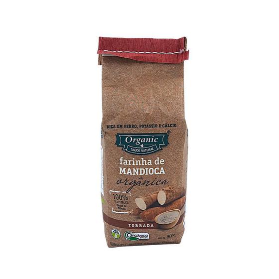 Farinha de mandioca torrada orgânica 500g - organic - Farinha ...