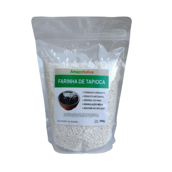 Farinha de Tapioca Granulada do Pará - Pacote 500g (1 Litro ...