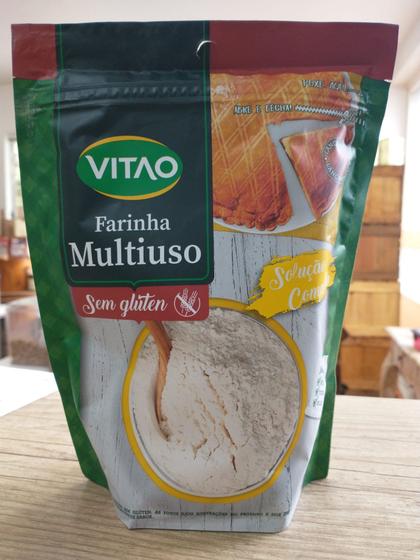 Farinha Multiuso Sem Gluten 500g - Vitão - Vitao - Farinha - Magazine Luiza