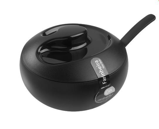 Farinheira Porta Farinha Com Colher E Tampa 900ml Preto - Brinox ...