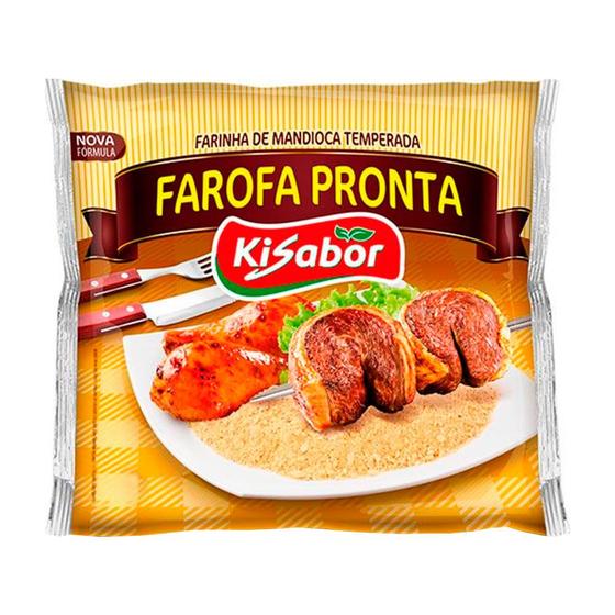 Farofa Pronta Tradicional 400g - KiSabor - Farofa - Magazine Luiza