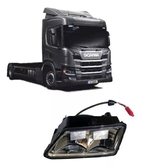 Farol Auxiliar Teto Scania NTG Teto Baixo 2552708 LE - Esquerdo - Farol ...