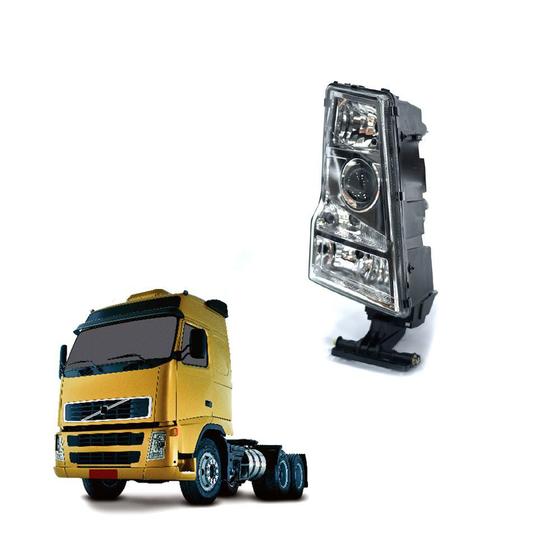 Farol Caminhao Volvo FH 2005 a 2009 Direito - 20360899 - TRUCK PARTS ...