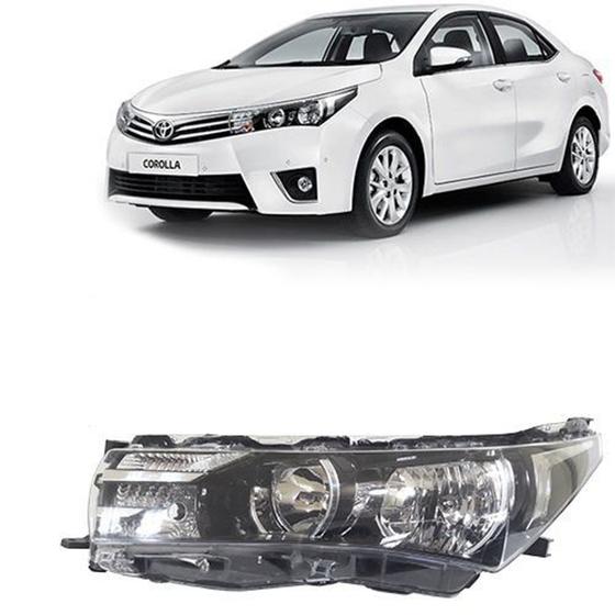 Farol Corolla 2016/2018 Original Sem led - Toyota Genuine Parts LD - Farol de Carro - Magazine Luiza