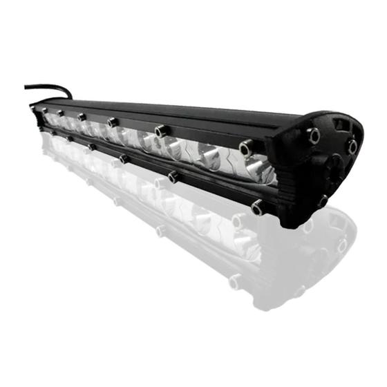 Farol De Led Barra 12 Leds 36W Slim Off-Road 4X4 Troller - FX - Farol ...