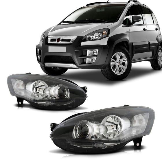 Farol Idea 2011 2012 2013 2014 2015 2016 Foco Duplo Máscara Negra ...