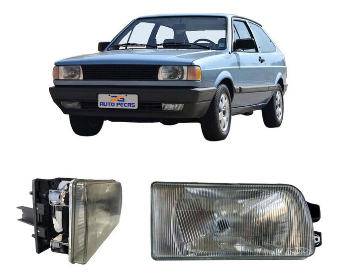 Farol Principal Gol Parati Saveiro Quadrado 1991 a 1995 - Fortluz ...