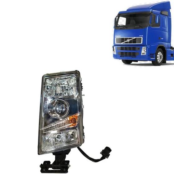 Farol Principal Volvo FH 20360898 L/Esquerdo 2004/2005/2006/2007/2008 ...