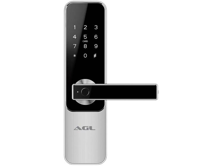 Fechadura Digital AGL H30B Biométrica Interna - de Sobrepor Bluetooth ...