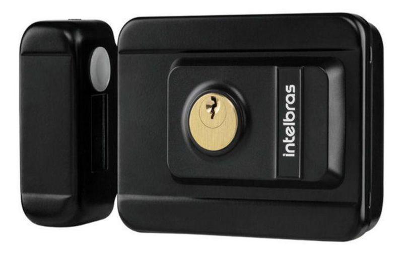 Fechadura eletrica de cilindro fixo fx 2000 un - Intelbras - Cilindro ...