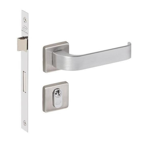 Fechadura Odin Porta Externa Cromado Acetinado 44Mm Imab - Fechadura Interna / Externa ...