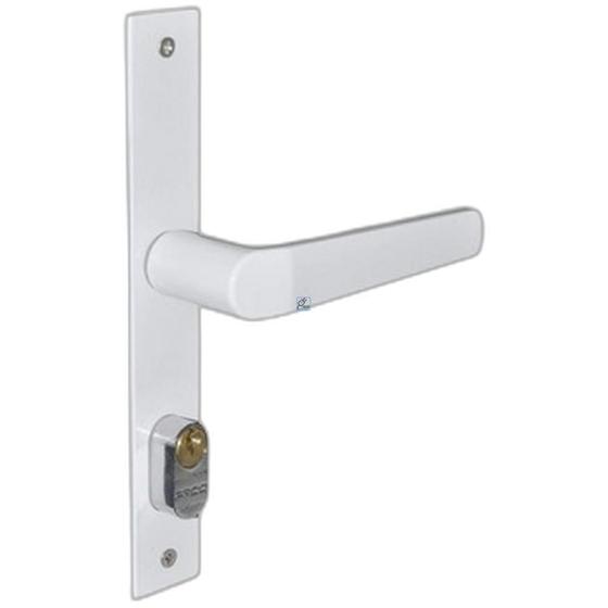 Fechadura Pado Concept Zamac Perfil 600 Externa Estreita Branca ...