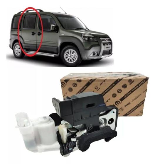 Fechadura Porta Correr Fiat Doblo Elx 2002 2003 2004 2005 2006 2007 ...