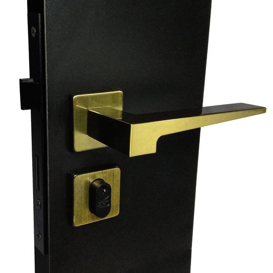 Fechadura Porta Externa/Interna 3200 Classic Quadrada Oxidada - Stam ...