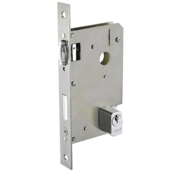 Fechadura rolete Lockwell cromada - Fechadura e Maçaneta - Magazine Luiza