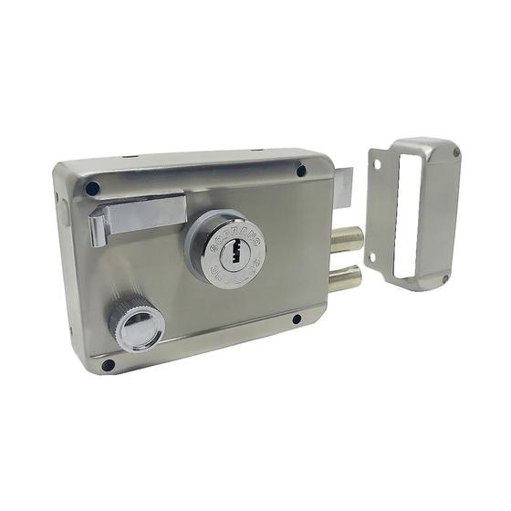 Fechadura Sobrepor Inox Multiponto Com Trava Soprano - Fechadura e ...