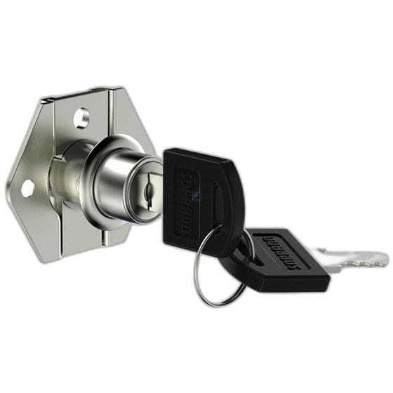 Fechadura Soprano Gaveta Niquelada 06508.0861.10 - Kit C/20 - Fechadura ...