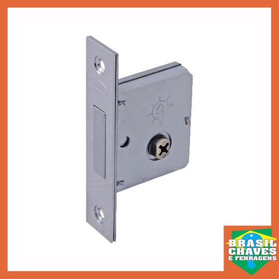Fechadura Tetra Chave Auxiliar 4001-199 IP Cromada Arouca - Fechadura ...