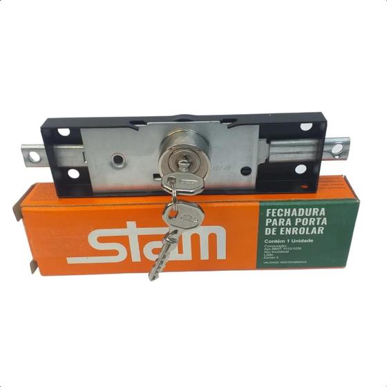 Fechadura tetra chave Central Para Porta De Enrolar 1201 Stam ...