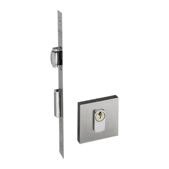 Fechadura Zamac 55mm Externa Rolete Quad. 464/55R CRA Pado - Fechadura ...