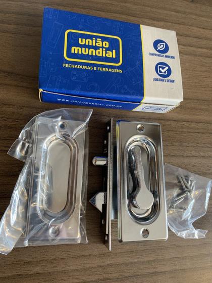 Fecho Concha de Embutir União Mundial com Concha Cega para Janela Latão ...