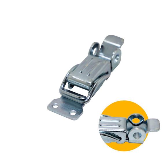 Fecho De Ação Rápida Com Porta Cadeado Duplo E Mola Curva Pequena 67 Mm ...