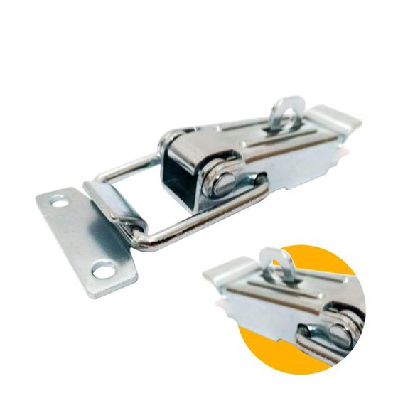 Fecho de Ação Rápida Grande Com Porta Cadeado E Mola Reta 109 Mm ...