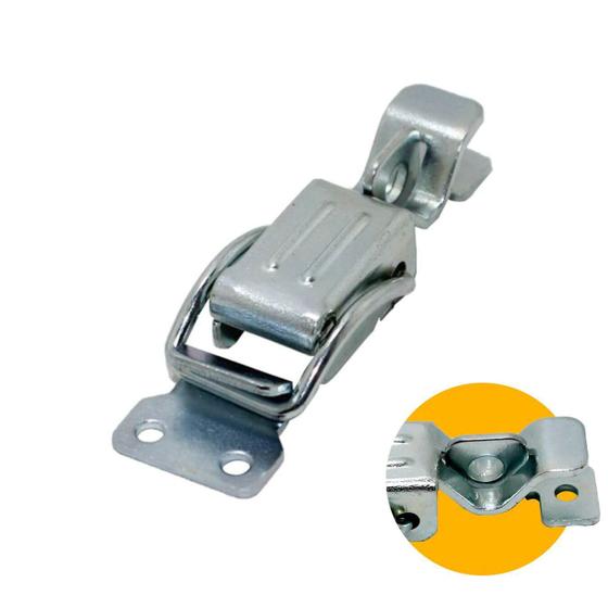 Fecho De Ação Rápida Porta Cadeado E Mola Curva Pequena 67 Mm - Metal ...