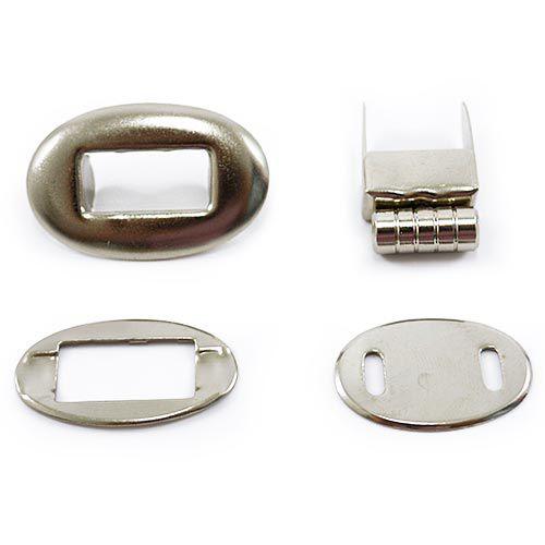 Fecho de Metal - 6 Unidades - Círculo - Fecho Metal - Magazine Luiza