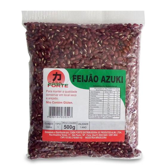 Feijão Azuki Casa Forte - 500g - Feijão - Magazine Luiza