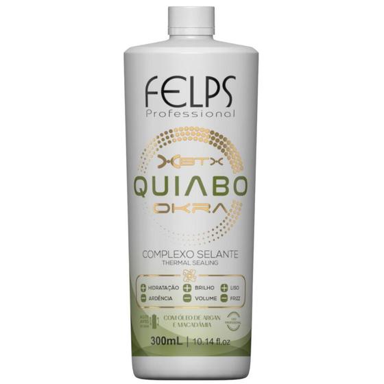 Felps escova progressiva de quiabo xbtx okra 300ml - Progressiva para ...