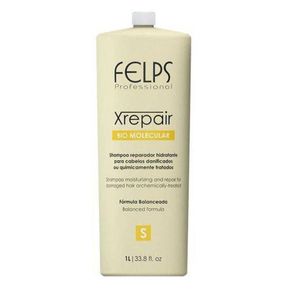 Felps Profissional Shampoo Xrepair Bio Molecular 1 Litro - Shampoo ...