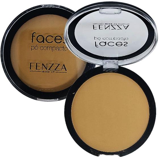Fenzza - Pó Compacto Faces Cor 03 - 12g - Pó Compacto / Facial ...