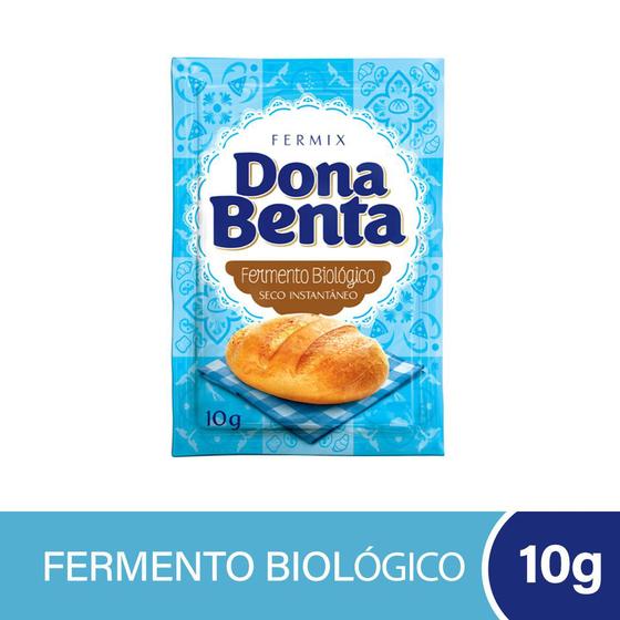 Fermento Biologico Seco Fermix 10g - Dona Benta - Fermento - Magazine Luiza